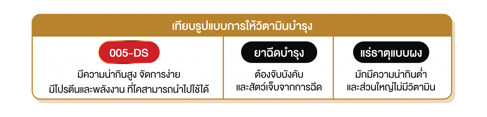 อาหารโค 005-DS - CPF Feed Solution