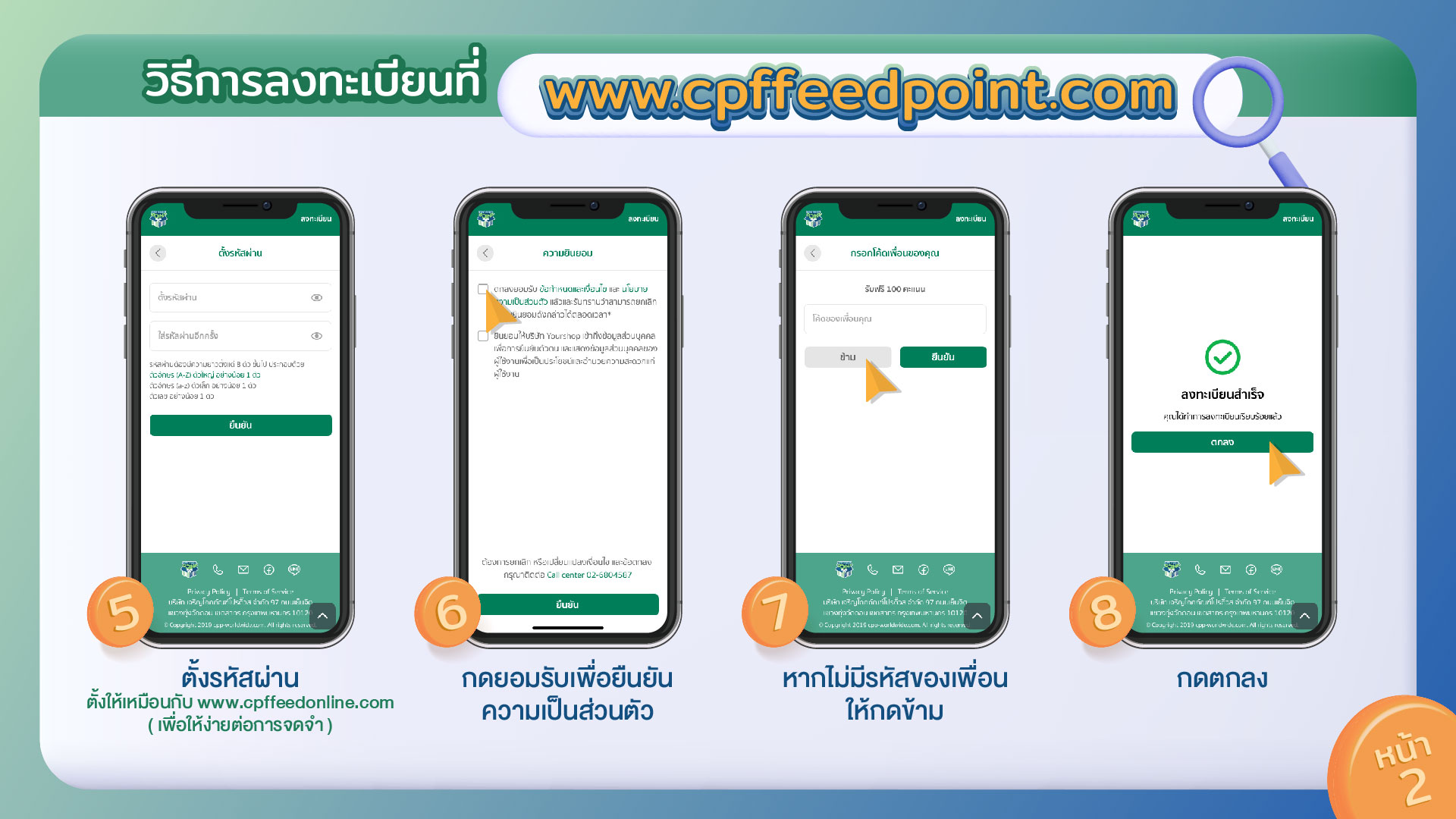 คำถามที่พบบ่อย Q&A - CPF Feed Solution
